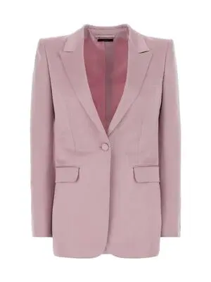 TOM FORD Cotton Blend Blazer - Pink