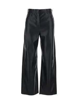 Max Mara Ecoleather Pants - Multicolor