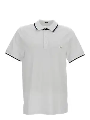 FAY Polo Piquet Stripes - Multicolor