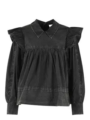 GANNI GANNI Organic Cotton Blouse