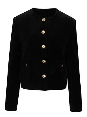 BLAZÉ MILANO Jealousy Shamo Velvet Bolero Jacket
