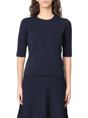 Max Mara Max Mara Women Max Mara Basic Viscose T-Shirt Blue
