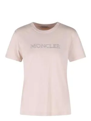 Moncler MONCLER Cotton T-Shirt Pink
