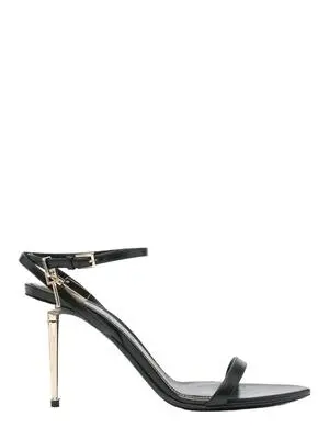 TOM FORD Sandals With Padlock Detail - Black
