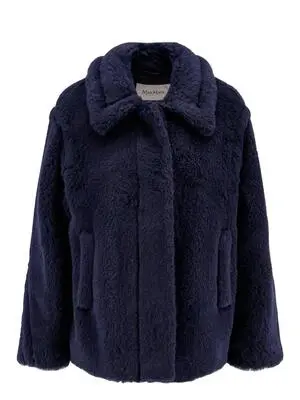 Max Mara Alpaca And Virgin Wool Fur Jacket - Multicolor