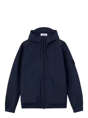 Stone Island Soft Shell-r E.dye Technology Wind And Water Resistant Jacket - Multicolor