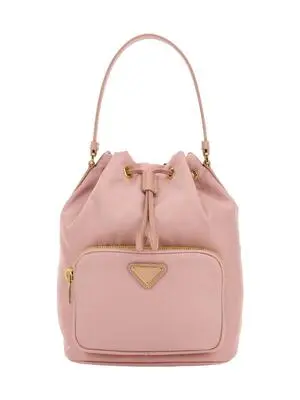 Prada Re-nylon Duet Bucket Bag - Pink