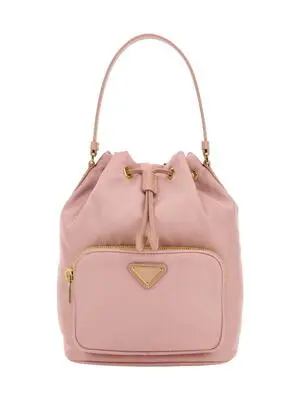Prada Re-nylon Duet Bucket Bag - Pink