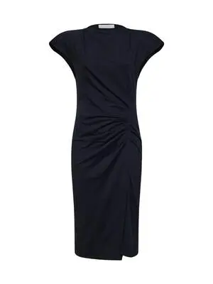 Isabel Marant Étoile Cotton Jersey Nadeline Midi Dress - Multicolor