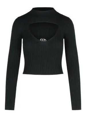 DIESEL® Olina' Wool Sweater - Black