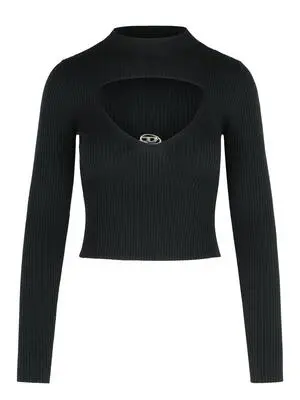 DIESEL® Olina Wool Sweater - Black