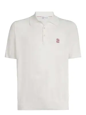 Brunello Cucinelli Logo Polo - Multicolor