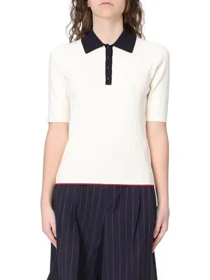 Max Mara Knit Polo Shirt - White
