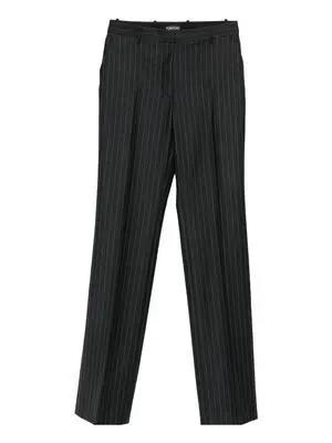 TOM FORD Tailored Straight Trousers - Black