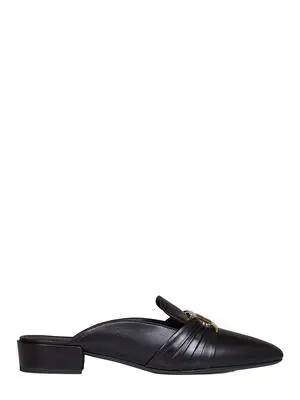 FERRAGAMO Corby Mules With Gancini Ornament - Multicolor