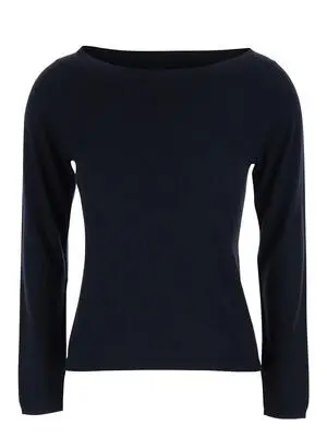 Max Mara Cashmere Boat Neck Sweater - Multicolor