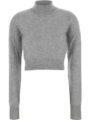 Sportmax SPORTMAX Gubbio Cashmere Cropped Sweater Multicolor