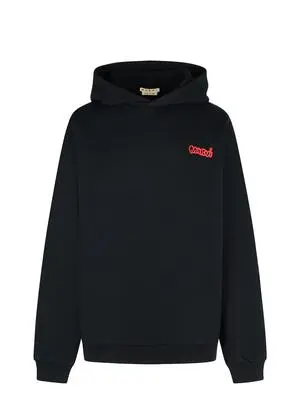 Marni Cotton Hooded Sweatshirt - Black