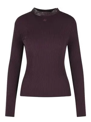 COURREGES Viscose Blend Sweater - Multicolor
