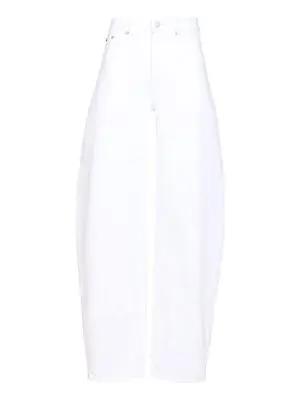 ALAÏA ALAÏA Rounded Cotton Trousers