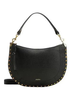 Isabel Marant Étoile Oskan Crescent-shaped Shoulder Bag - Black