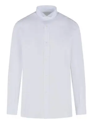 MAISON MARGIELA Snapped' Cotton Shirt - White
