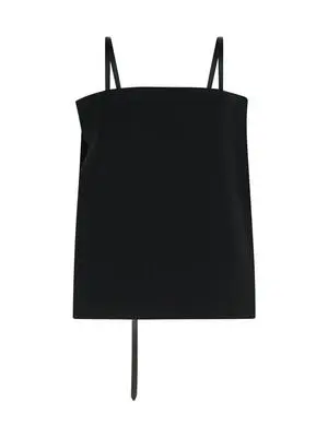Sportmax Viscose Skirt - Black