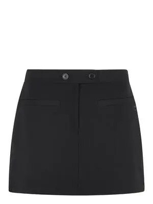 COURREGES COURREGES Wool Blend Miniskirt