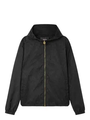 Versace Jacquard Barocco Windbreaker - Black