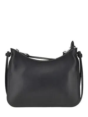 Phoebe Philo Leather Gig Shoulder Bag - Black