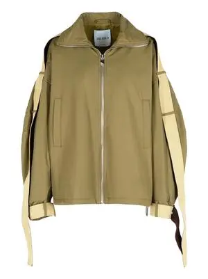 Attico Cotton Blend Jacket - Green