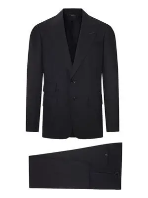 TOM FORD Master Twill Shelton Suit - Black