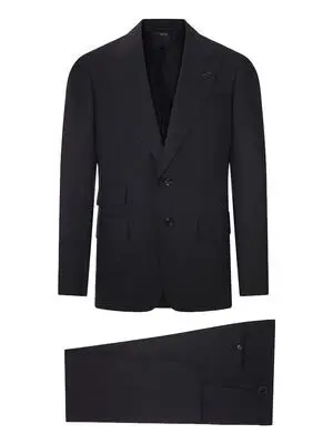 TOM FORD Master Twill Shelton Suit - Black