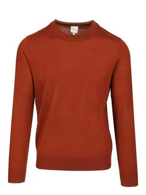 Paul Smith Crew Neck Sweater - Orange