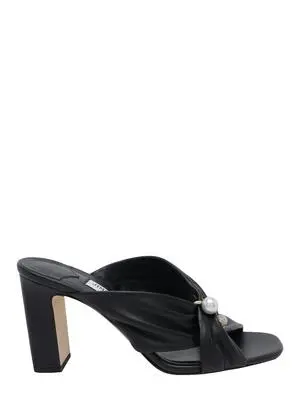 JIMMY CHOO Rafi Pump Sandals - Black