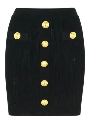 BALMAIN BALMAIN Viscose Blend Miniskirt