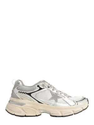 GOLDEN GOOSE Lightstar Sneaker - Silver