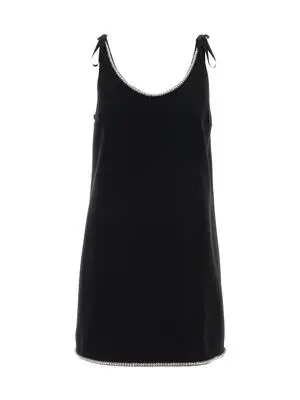 Prada Sable Mini Dress - Black