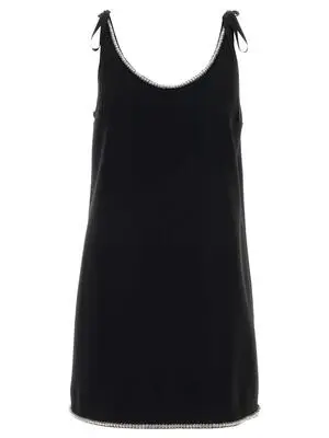 Prada Sable Mini Dress - Black