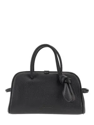 Jacquemus Grained Leather Turismo Bag - Black