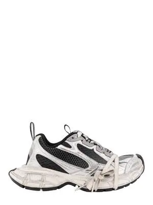 Balenciaga 3xl Gradient Mesh Sneakers With Used Effect - Multicolor