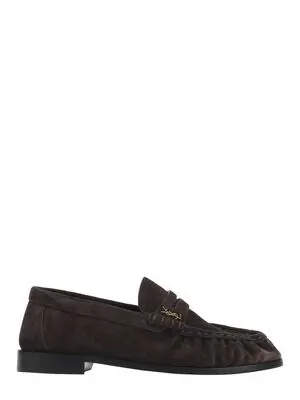 Saint Laurent Suede Loafers - Brown