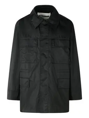 JIL SANDER Polyamide Jacket - Black