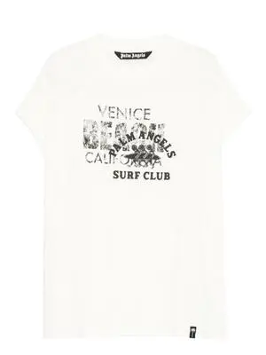 Palm Angels Neutrals T-shirts & Vests T-shirts - Cream