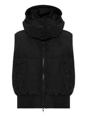 DIESEL® Padded Quilted Vest - Black