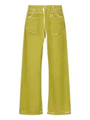 Marni Printed Trousers - Green
