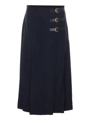 Chloé Ju11 Midi Skirt - Black