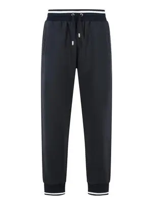Dolce & Gabbana Jogger' Cotton Pants - Blue