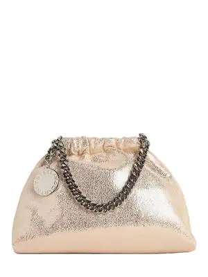 Stella McCartney Falabella' Mini Bag With 'shaggy Deer' Drawstring - Pink