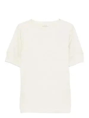 LEMAIRE Neutrals T-shirts & Vests T-shirts - Cream